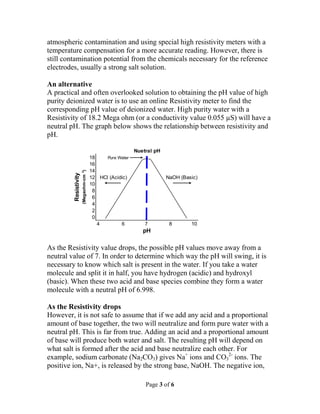 relationship-between-ph-and-deionized-water | PDF