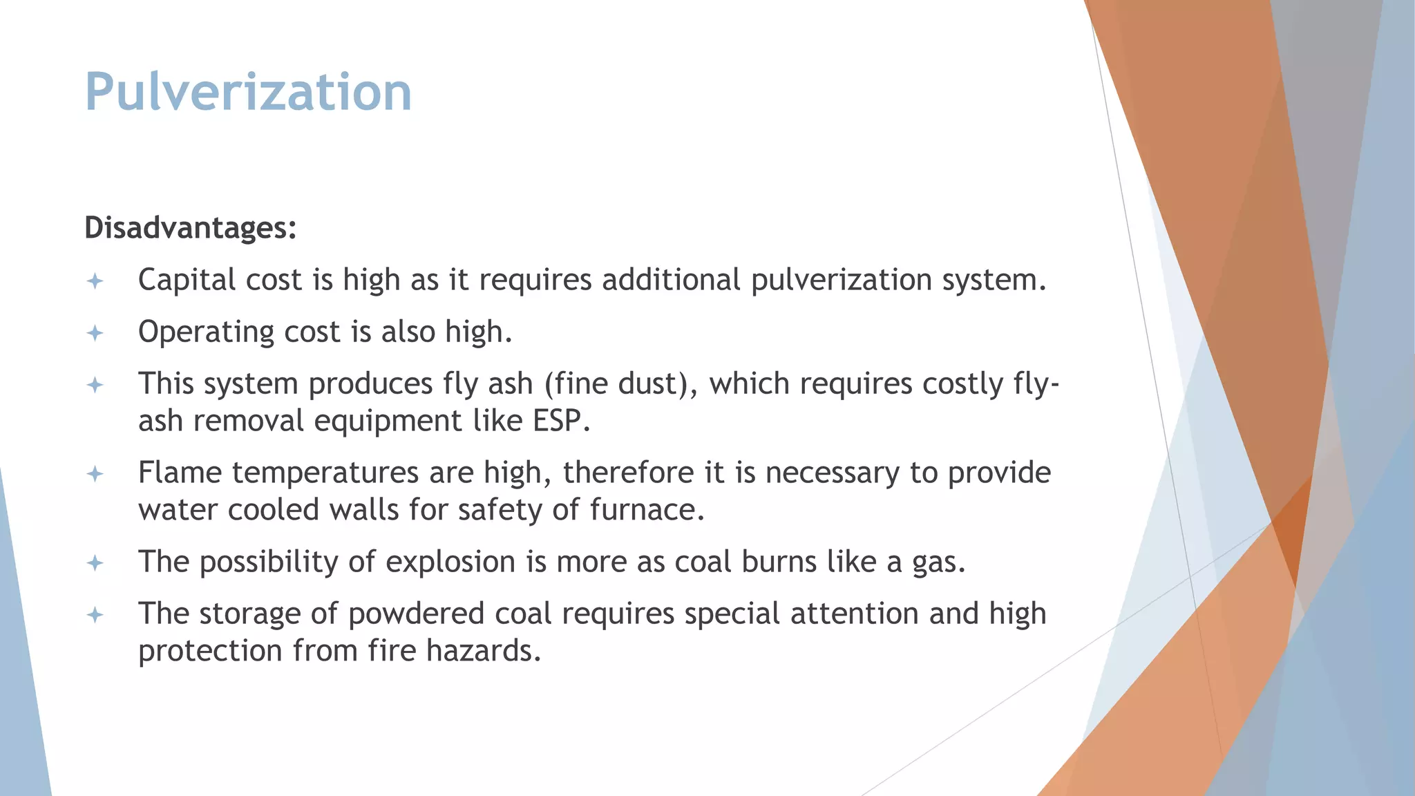Fireball Formation and Combustion of Coal in a Boiler | PPTX