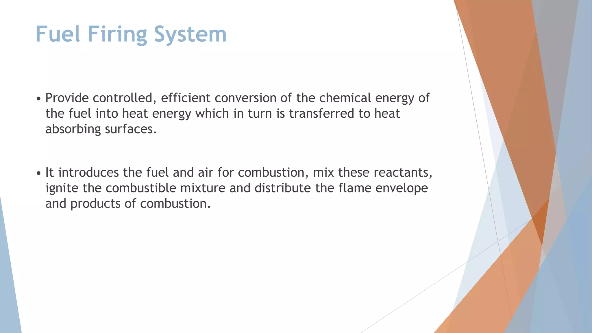 Fireball Formation and Combustion of Coal in a Boiler | PPTX