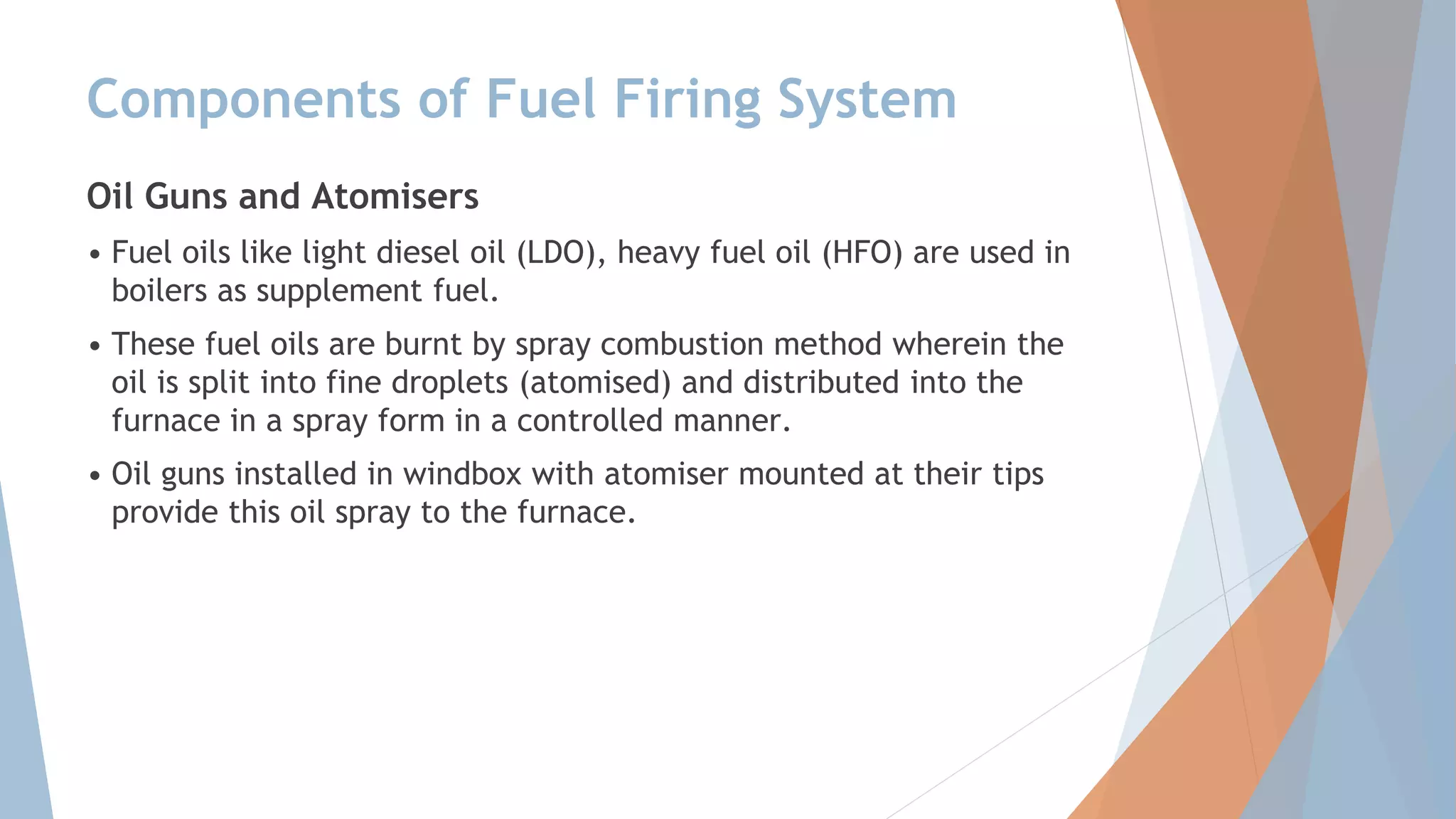 Fireball Formation and Combustion of Coal in a Boiler | PPTX