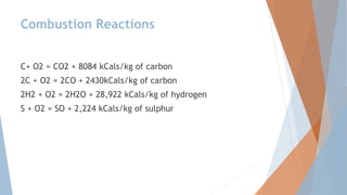 Fireball Formation and Combustion of Coal in a Boiler | PPTX