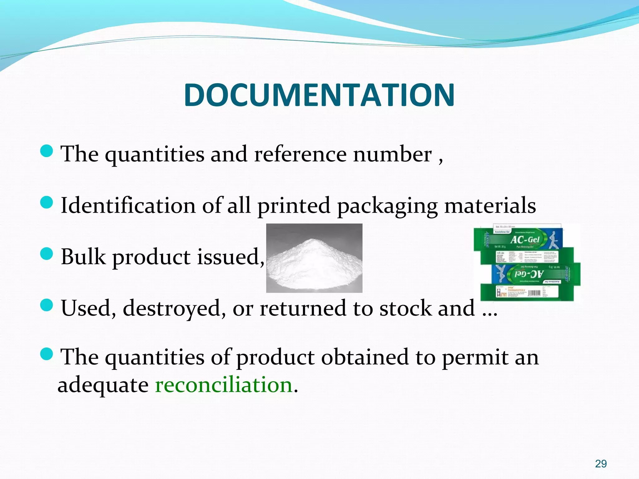 GMP Documentation | PPT