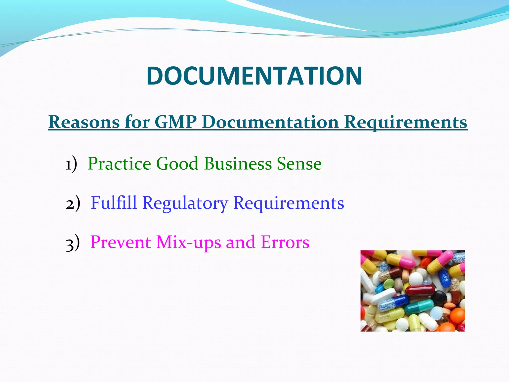GMP Documentation | PPT