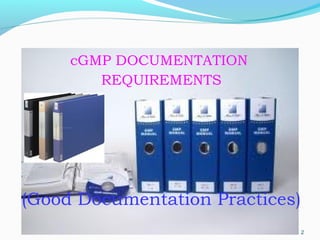 GMP Documentation | PPT