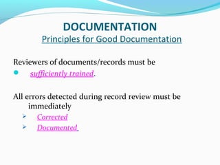 GMP Documentation | PPT