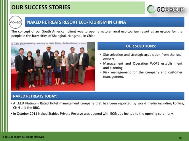 5CGroup-Corporate Presentation | PPTX | Management Consulting Industry ...