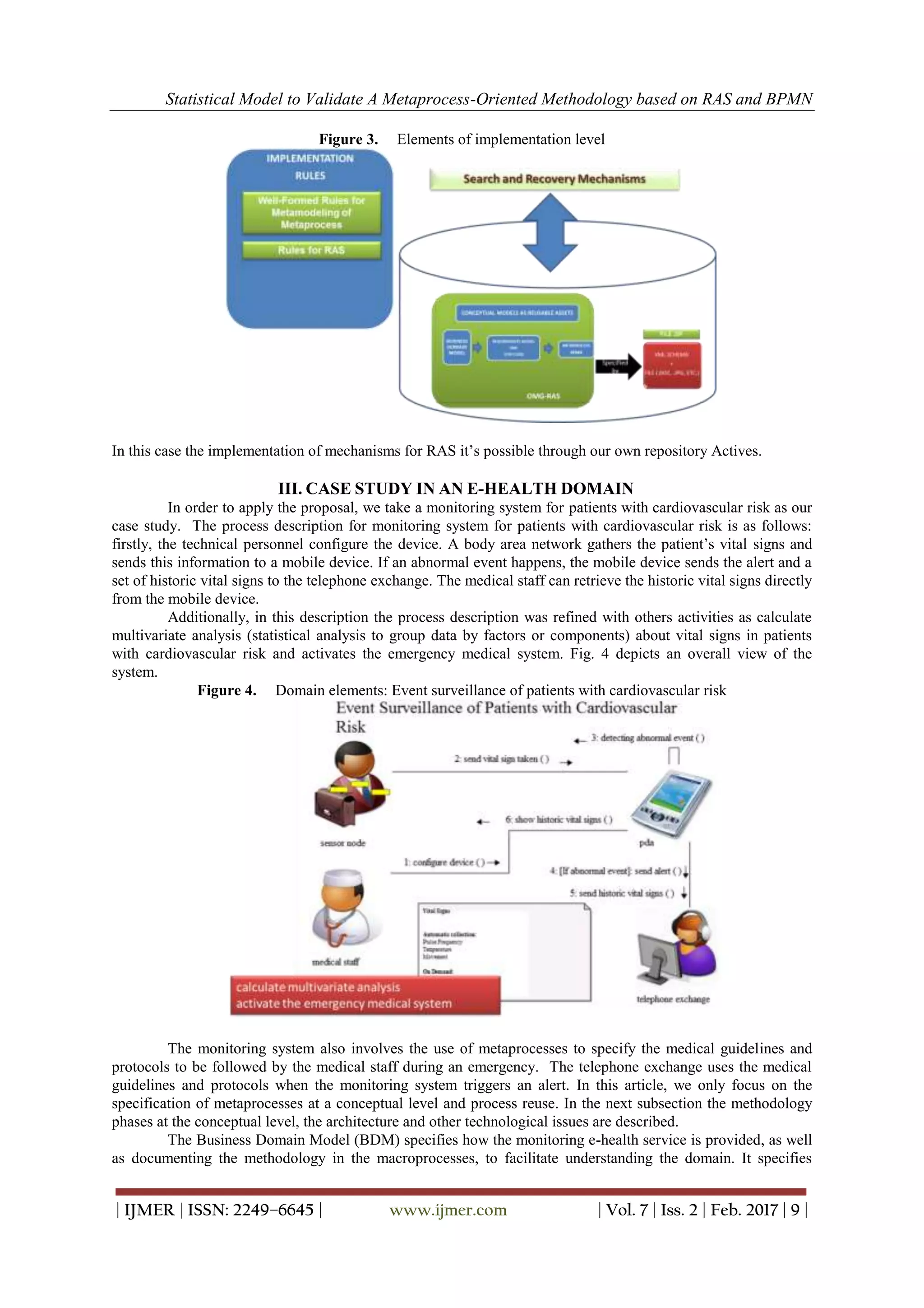Statistical Model to Validate A Metaprocess-Oriented Methodology based on RAS and BPMN | PDF ...