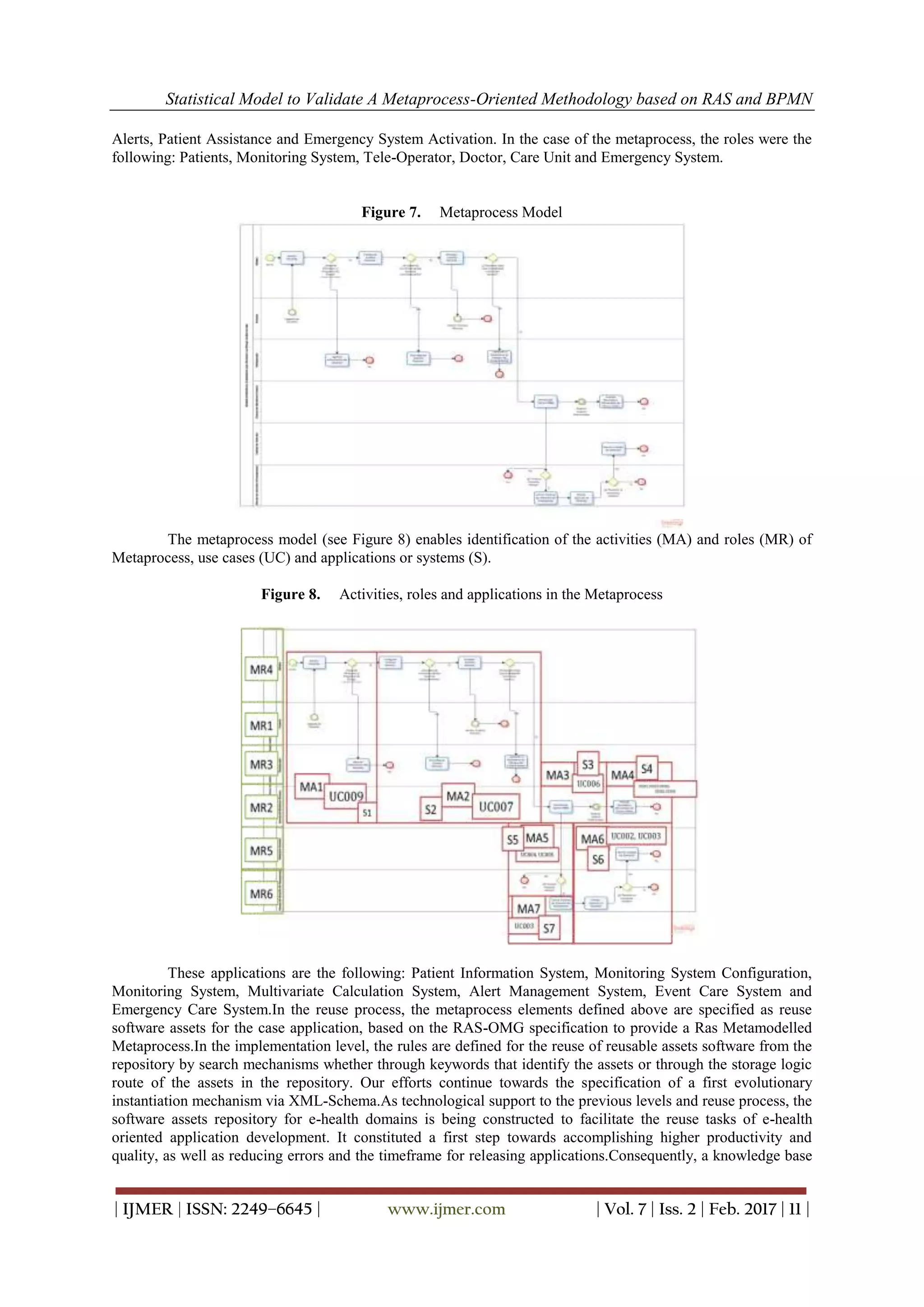 Statistical Model to Validate A Metaprocess-Oriented Methodology based on RAS and BPMN | PDF ...