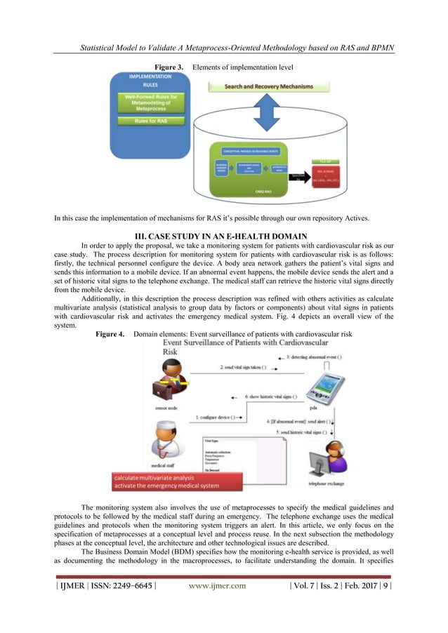 Statistical Model to Validate A Metaprocess-Oriented Methodology based on RAS and BPMN | PDF ...