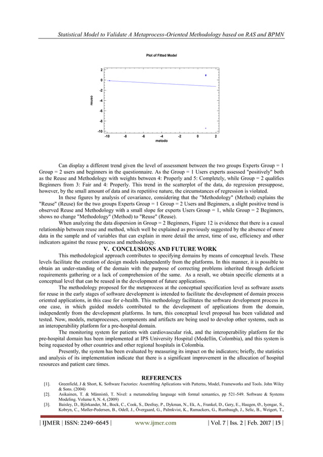 Statistical Model to Validate A Metaprocess-Oriented Methodology based on RAS and BPMN | PDF ...