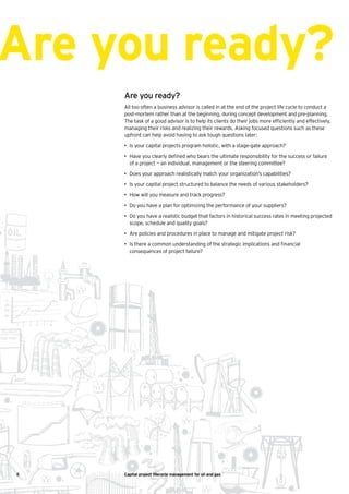 Capital_projects_life_cycle_managemant_Oil_and_Gas | PDF