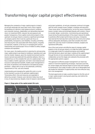 Capital_projects_life_cycle_managemant_Oil_and_Gas | PDF