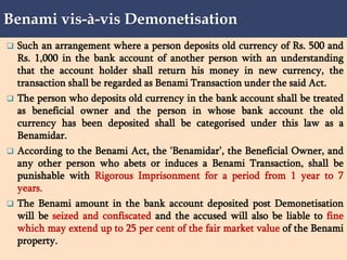 THE BENAMI TRANSACTIONS (PROHIBITIONS) AMENDMENT ACT | PDF