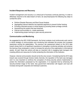 JPMorgan Chase & Co. -Risk Assessment Report | PDF