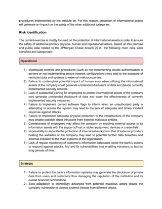 JPMorgan Chase & Co. -Risk Assessment Report | PDF
