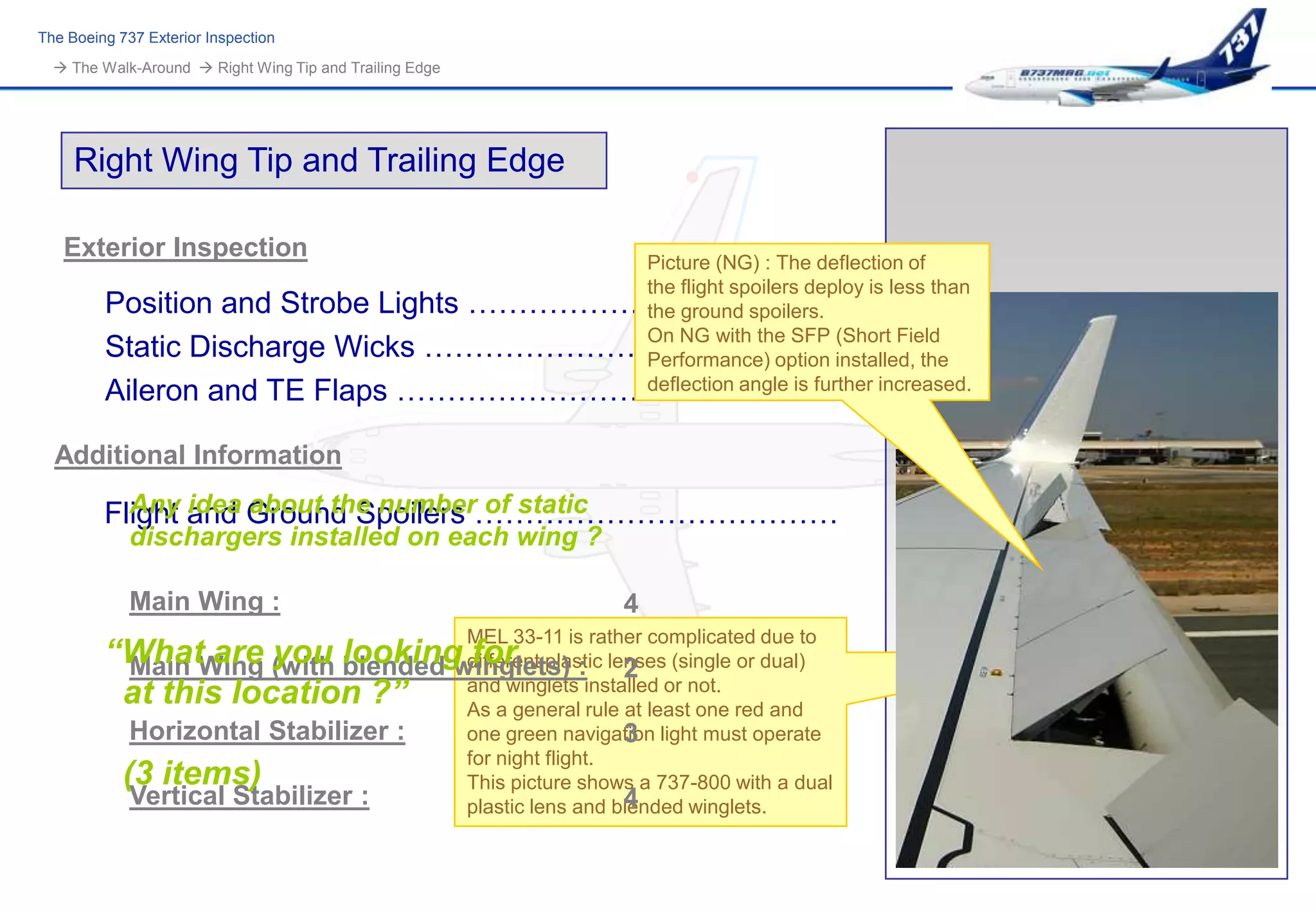 B737mrg exterior inspection | PPS