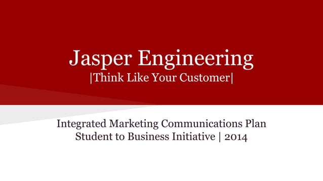 Jasper Engineering Plans Book | PPT