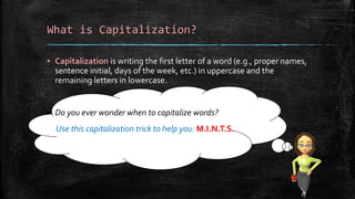 Capitalization Rules | PPT