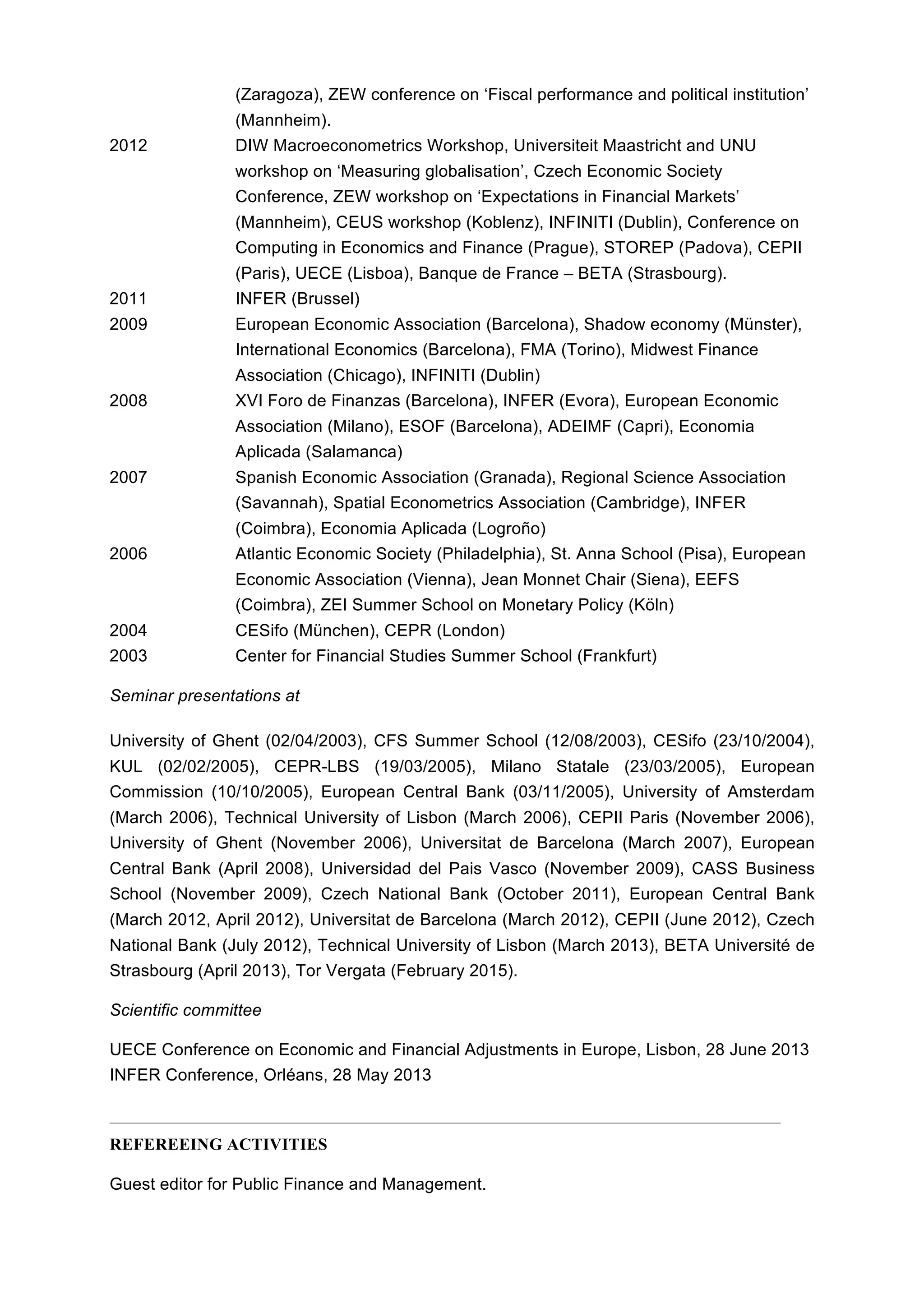 Curriculum vitae Peter Claeys | PDF