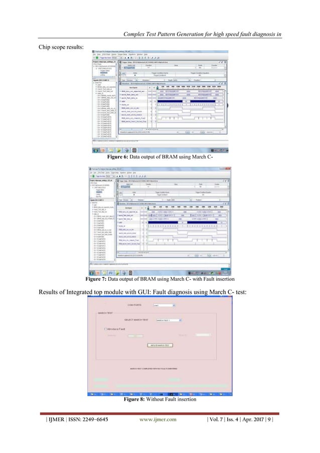 Complex Test Pattern Generation For High Speed Fault Diagnosis In Fpga Based Memory Blocks Pdf