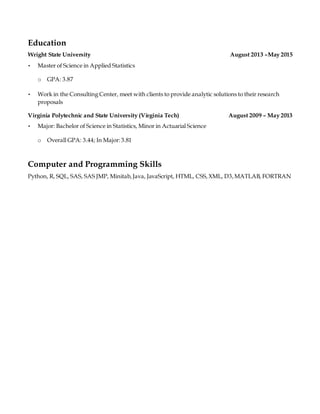 Eugene Alley Resume | PDF