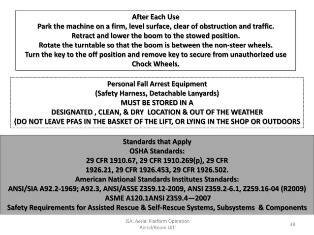 JSA Aerial Lift (english) KWW | PDF | Off-Road Vehicles | Auto Body Styles