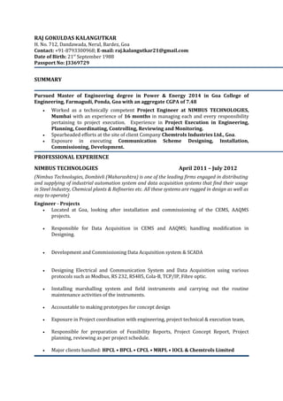 Raj_resume | PDF
