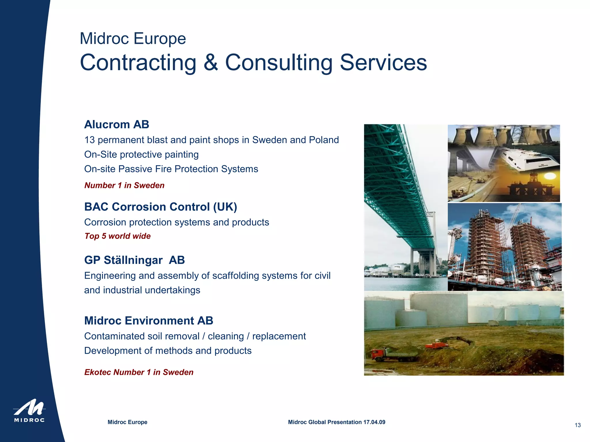 Midroc Global Presentation | PPT