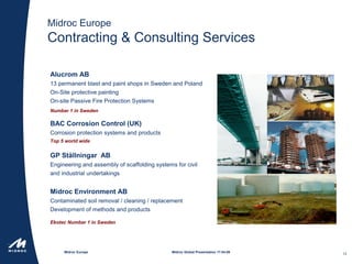 Midroc Global Presentation | PPT