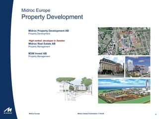 Midroc Global Presentation | PPT