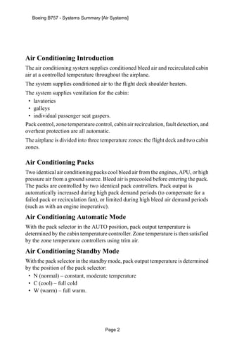 B757 air systems | PDF