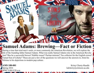 sam adams final draft | PPT