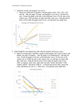 Case Study 3 Production Cost Perfect Comp Answer Sheet - new | PDF