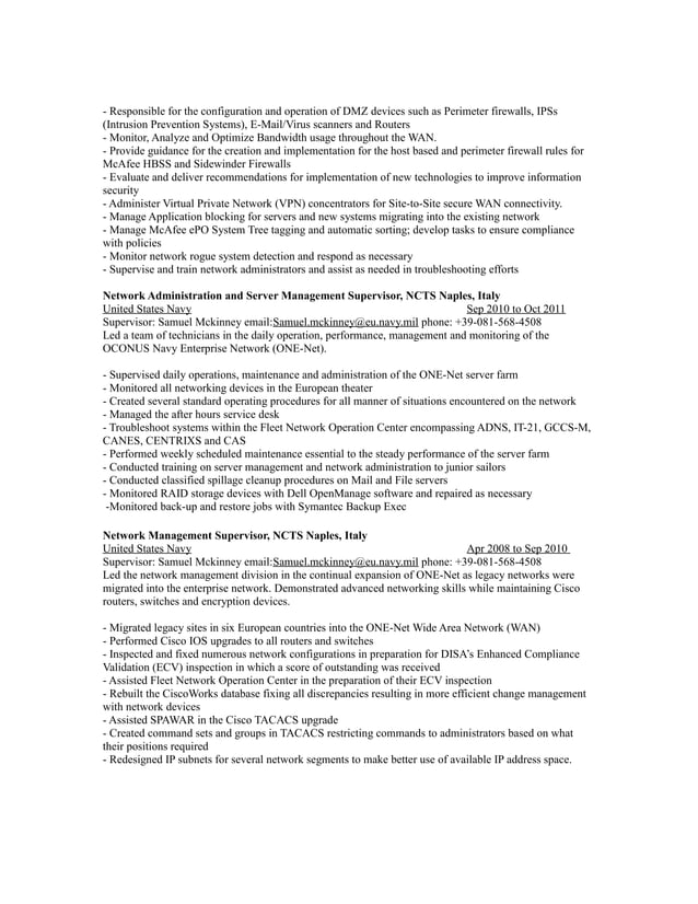 Okane_Resume CISSP | PDF