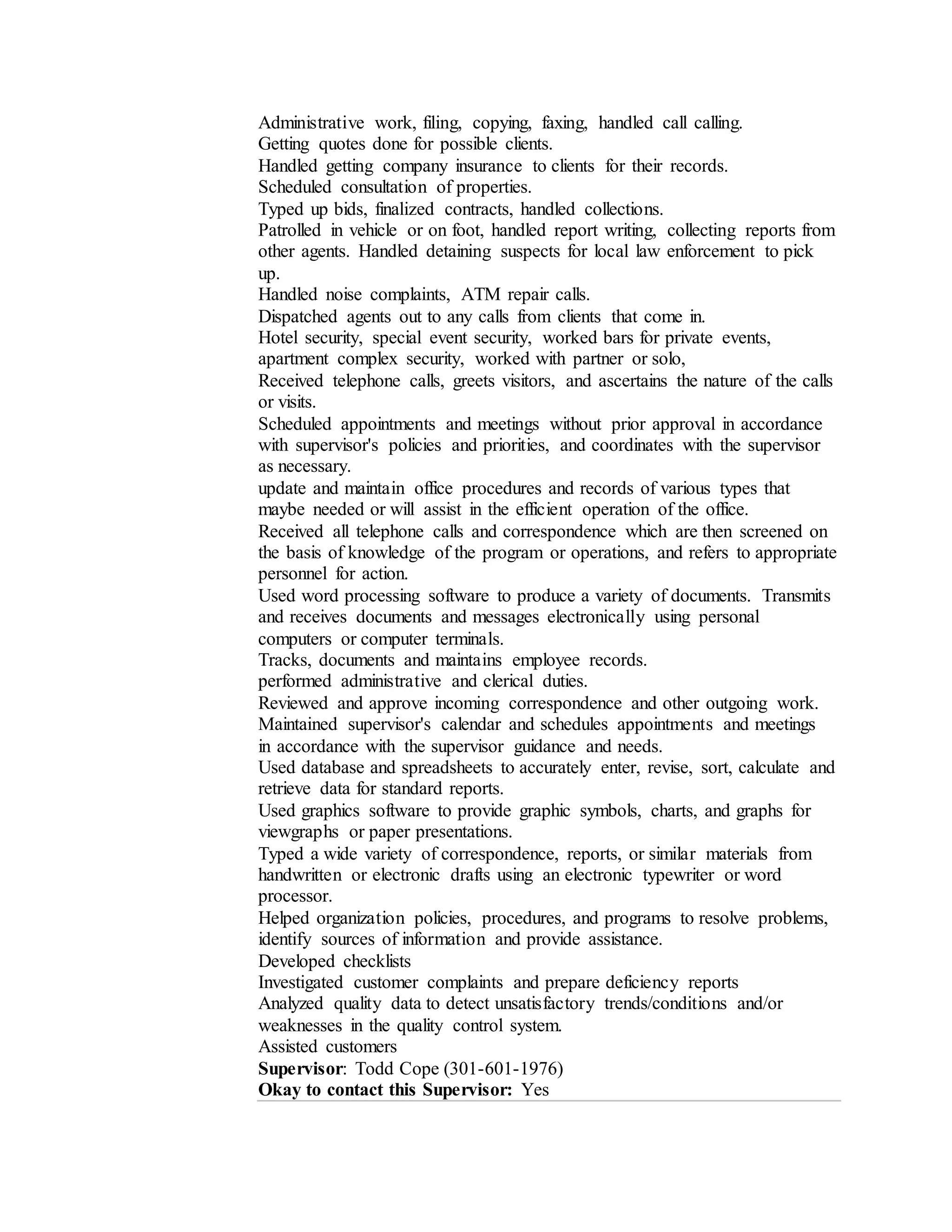 Tammy Jean Ahlers resume updated | DOCX