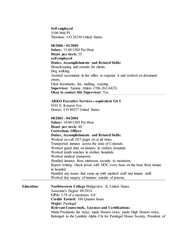 Tammy Jean Ahlers resume updated | DOCX
