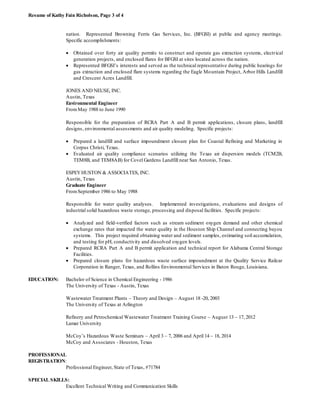Resume of Kathy Fain Richolson 2015 (1) | DOCX