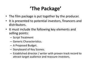 ppt on film finance | PPTX