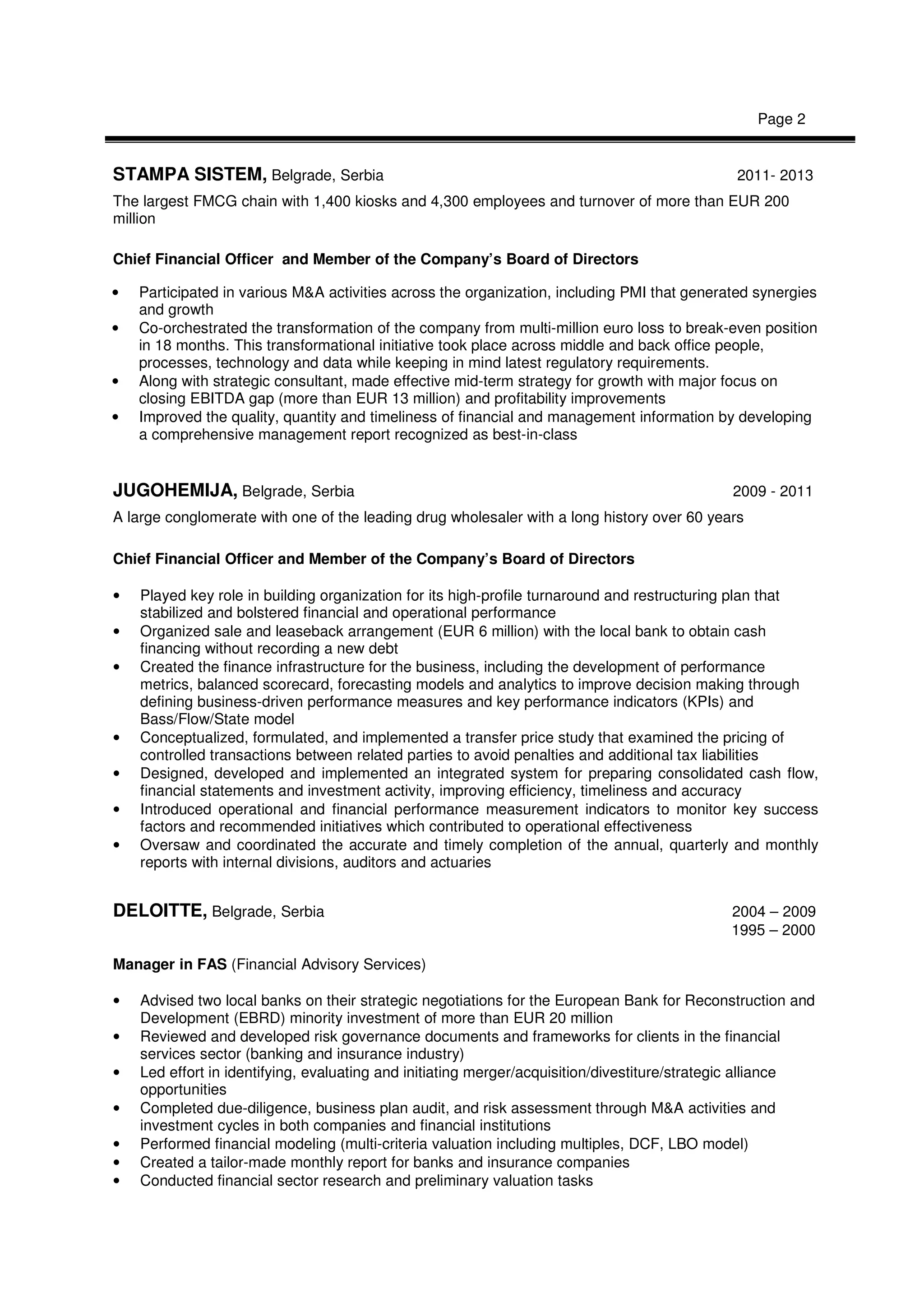 CV (Aleksandar Maric) | PDF