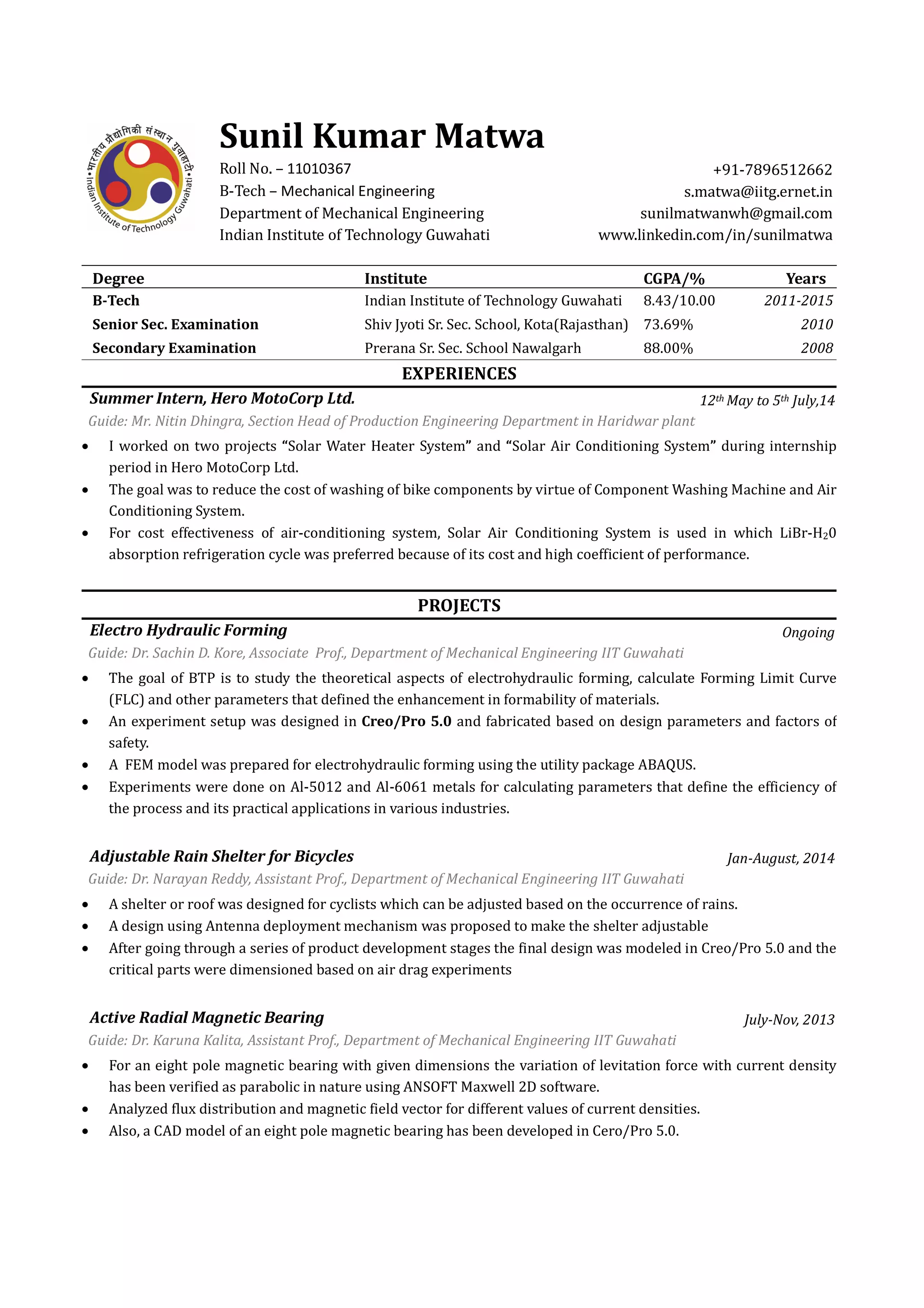 Resume | PDF