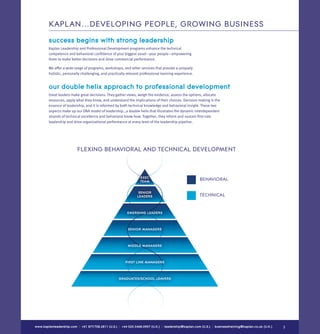 Kaplan LPD Brochure 2016_Digital | PDF