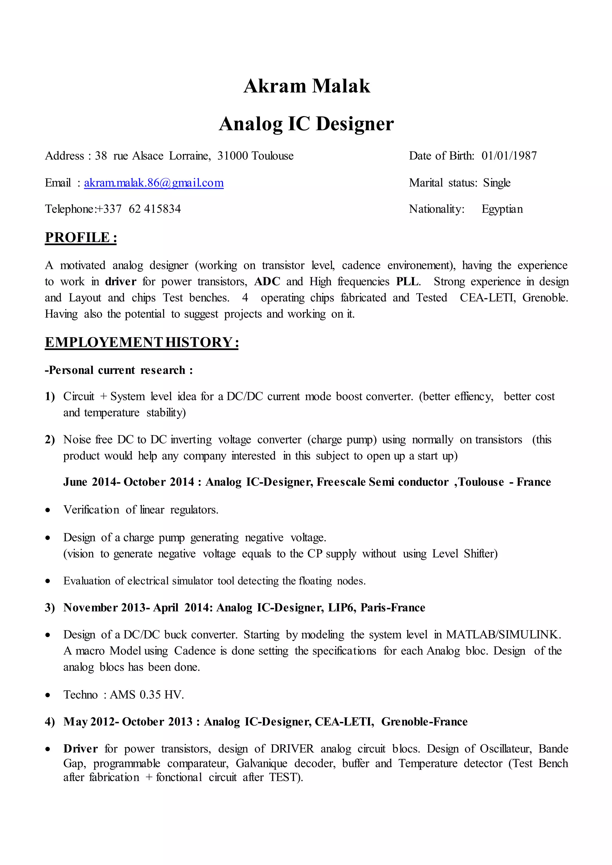 CV_Akram_Malak | PDF