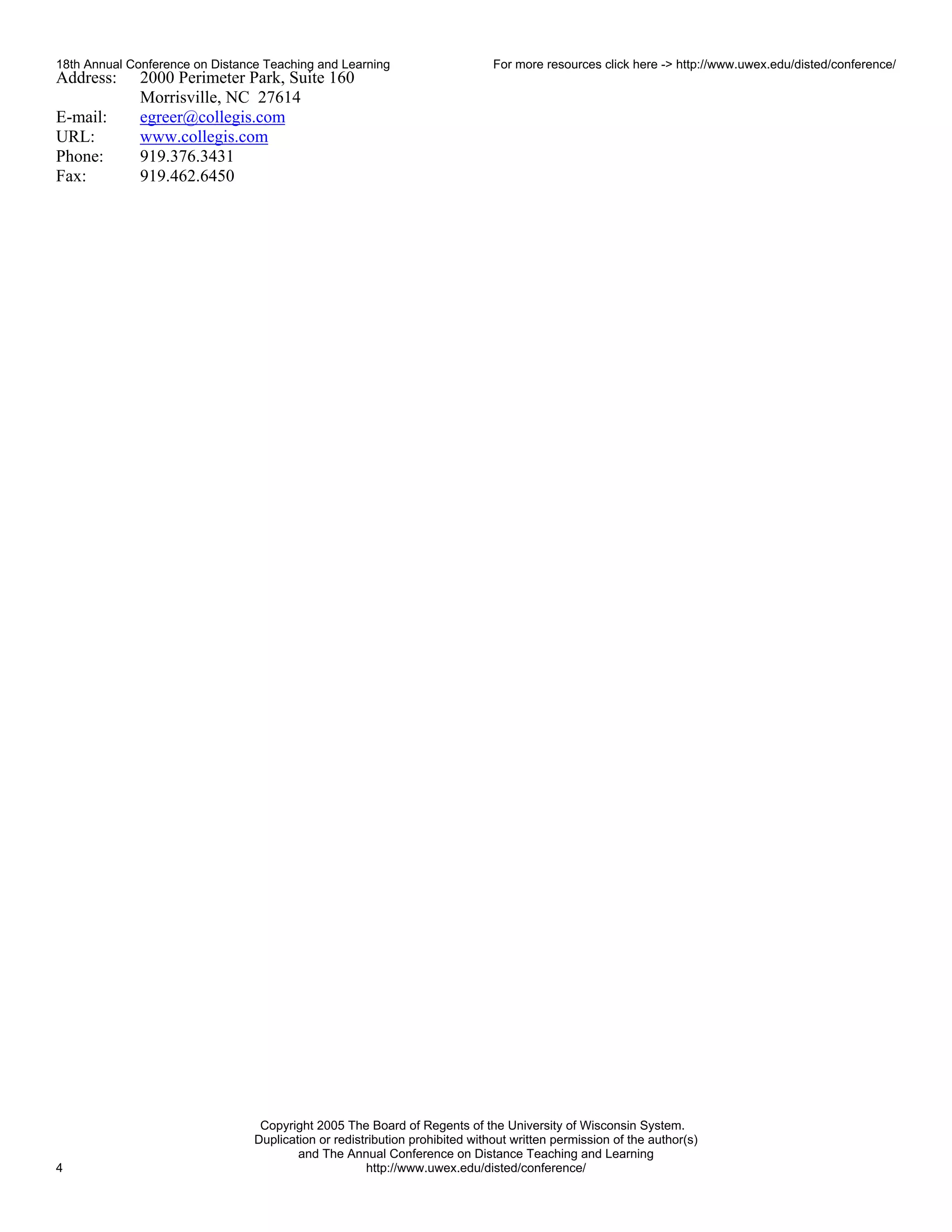 Faculty Development Models in Distributed Learning | PDF