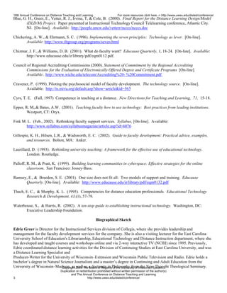 Faculty Development Models in Distributed Learning | PDF