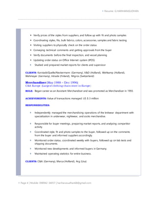 Hari Resume | DOCX