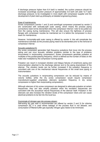 Attachment 1_SLIC CL2 compressor selection report | PDF