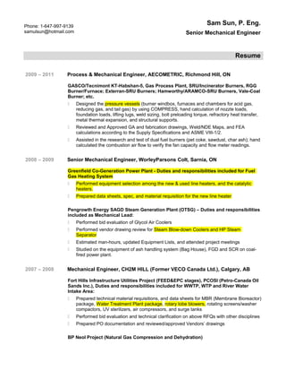 Sam Sun_Sr. Mechanical Engineer | DOC