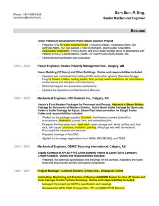 Sam Sun_Sr. Mechanical Engineer | DOC