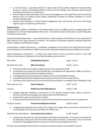 Bob Collishe CV May 2016 | DOCX