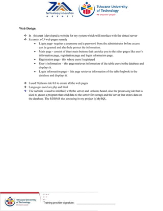 harry_mapengo_project.compressed | PDF | Operating Systems | Computer Software and Applications